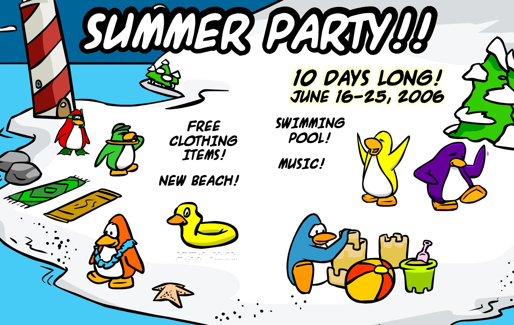 Image - Summer Party.png | Club Penguin Wiki | FANDOM powered by Wikia