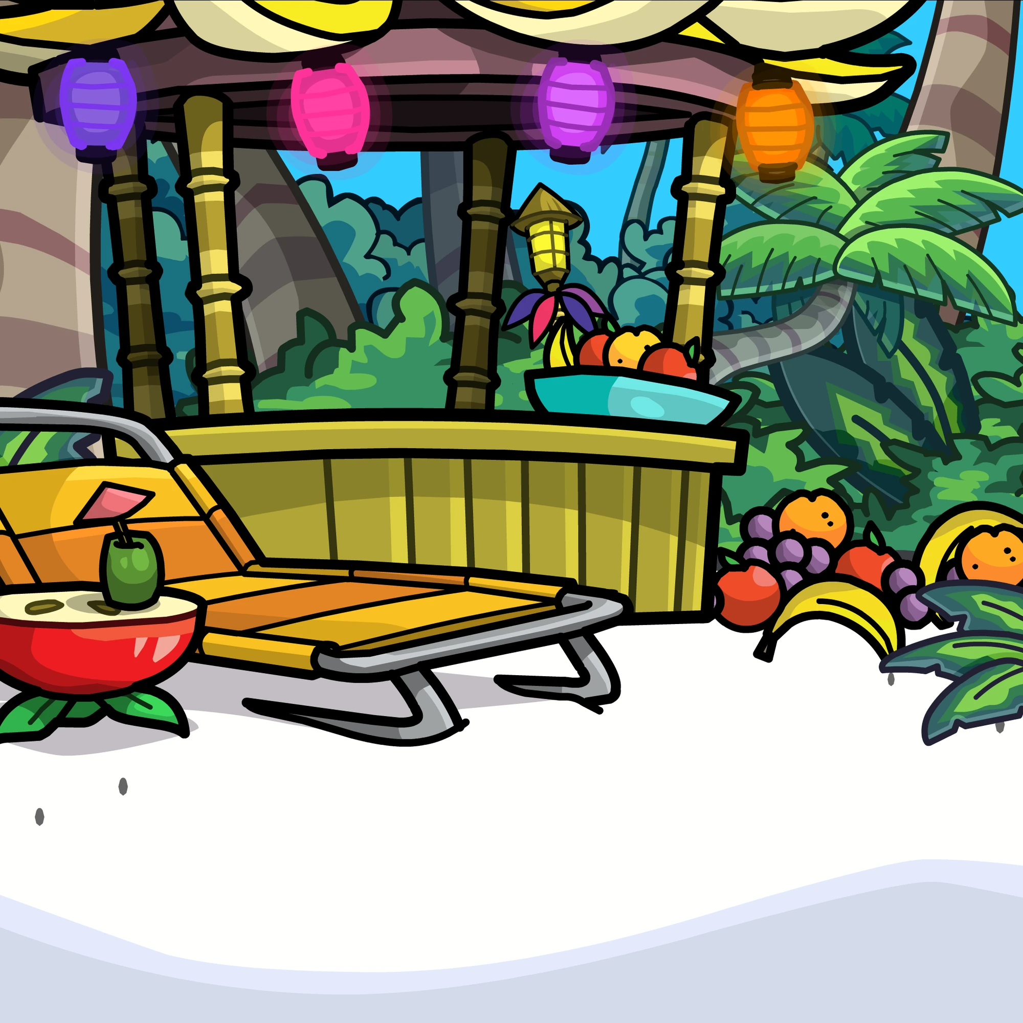 Tropical Getaway Background | Club Penguin Wiki | FANDOM powered by Wikia
