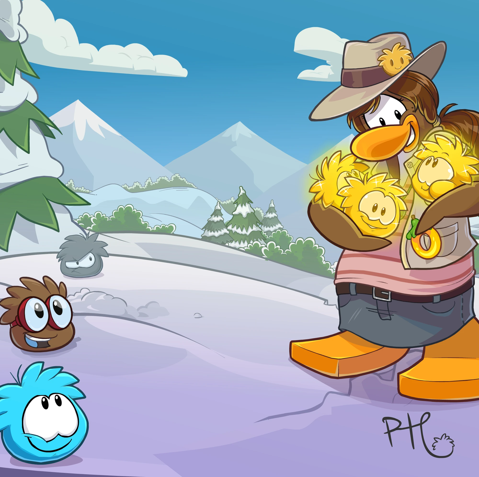 PH's Golden Puffle Giveaway | Club Penguin Wiki | FANDOM powered by Wikia