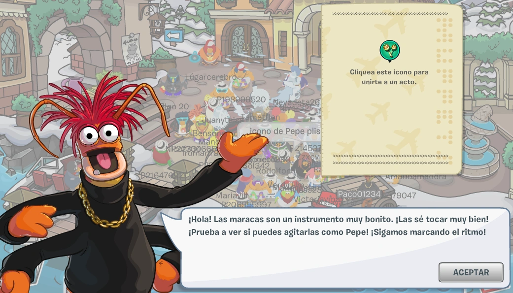 Pepe, el Langostino | Club Penguin Wiki | Fandom