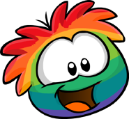 Rainbow Puffle | Club Penguin Wiki | FANDOM powered by Wikia