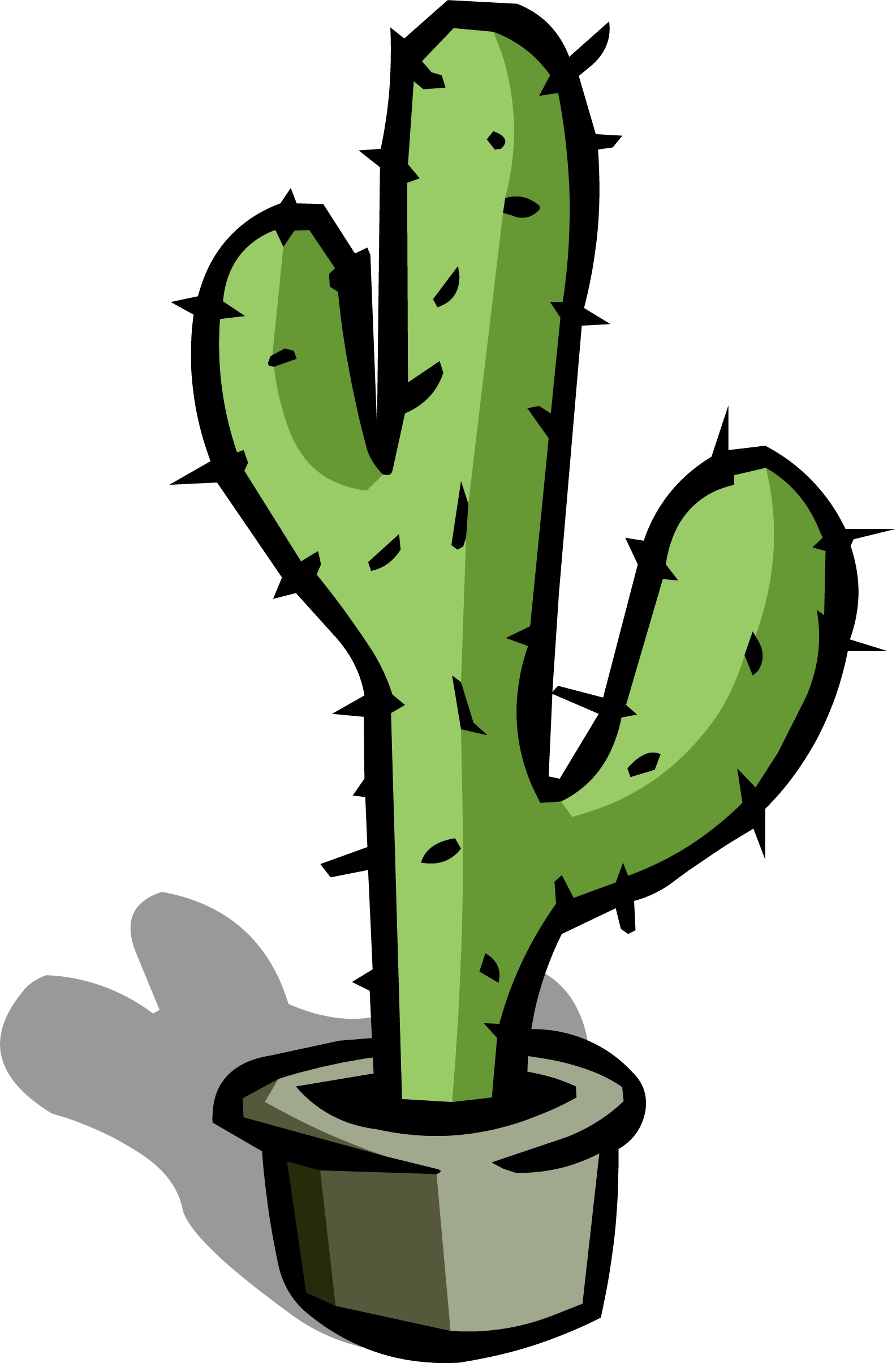 Image - Large Cactus sprite 001.png | Club Penguin Wiki | FANDOM ...
