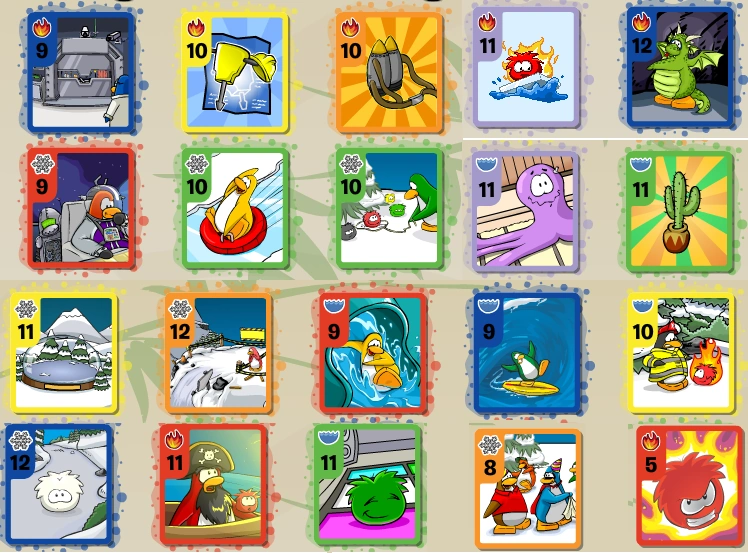 Image - Card-jitsu-rare-cards.png | Club Penguin Wiki | FANDOM powered by Wikia