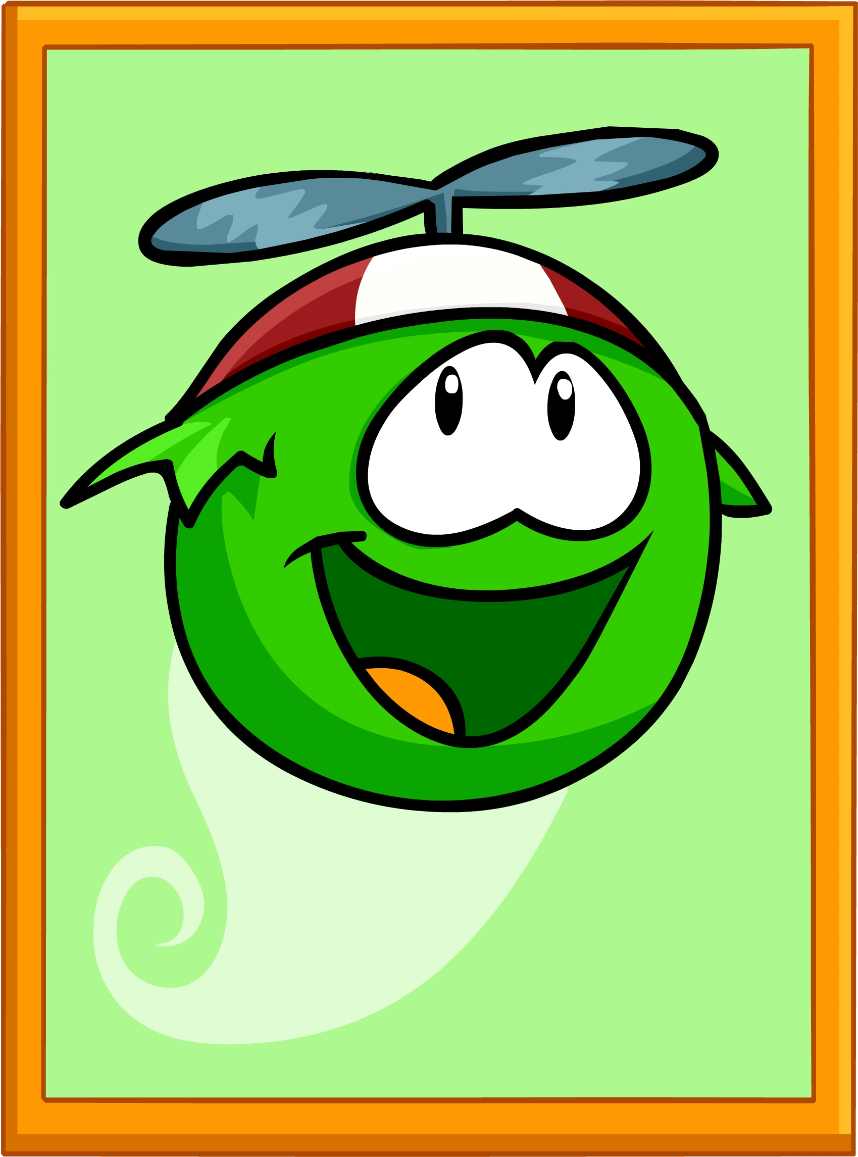 Green Puffle Poster | Club Penguin Wiki | Fandom
