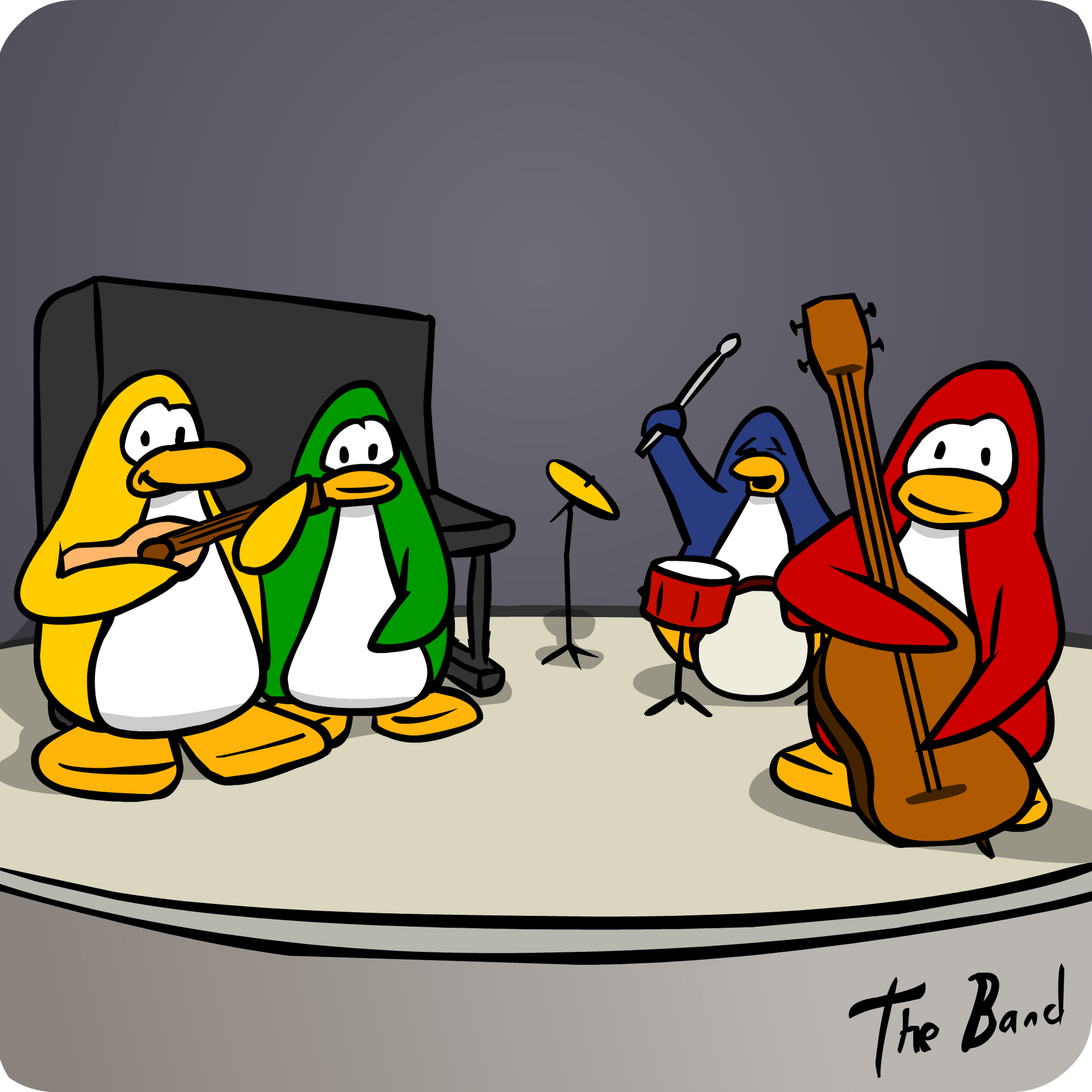 Band Background Club Penguin Wiki Fandom Powered By Wikia