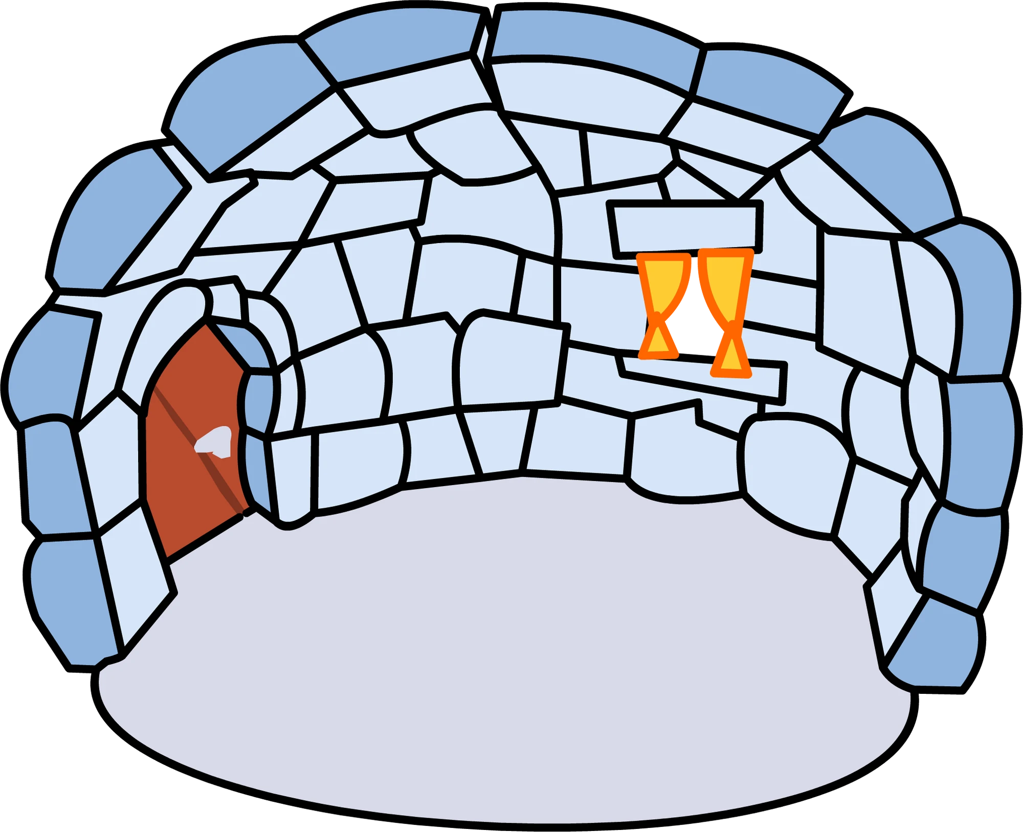 Basic Igloo | Club Penguin Wiki | Fandom