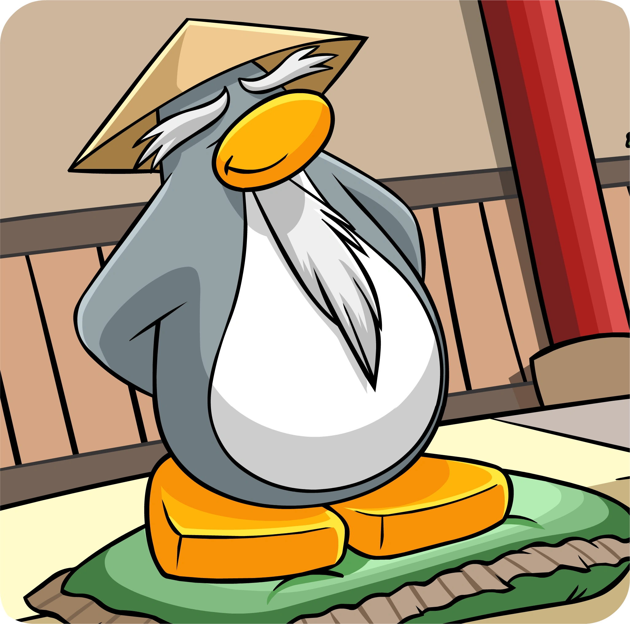 Image - Regular Sensei Hat on paper.PNG | Club Penguin Wiki | FANDOM ...