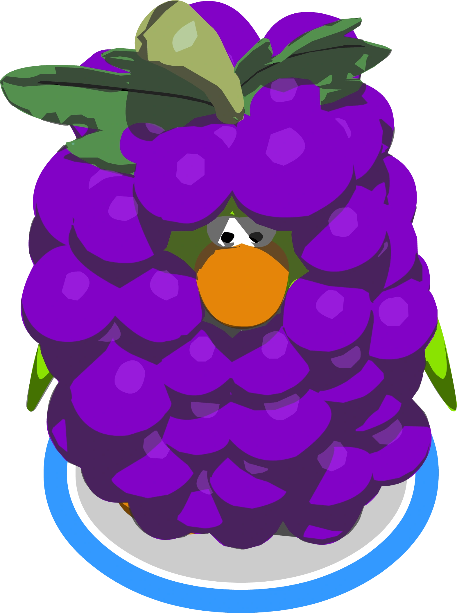 Image - Grape Bunch Costume ingame.PNG | Club Penguin Wiki | FANDOM ...