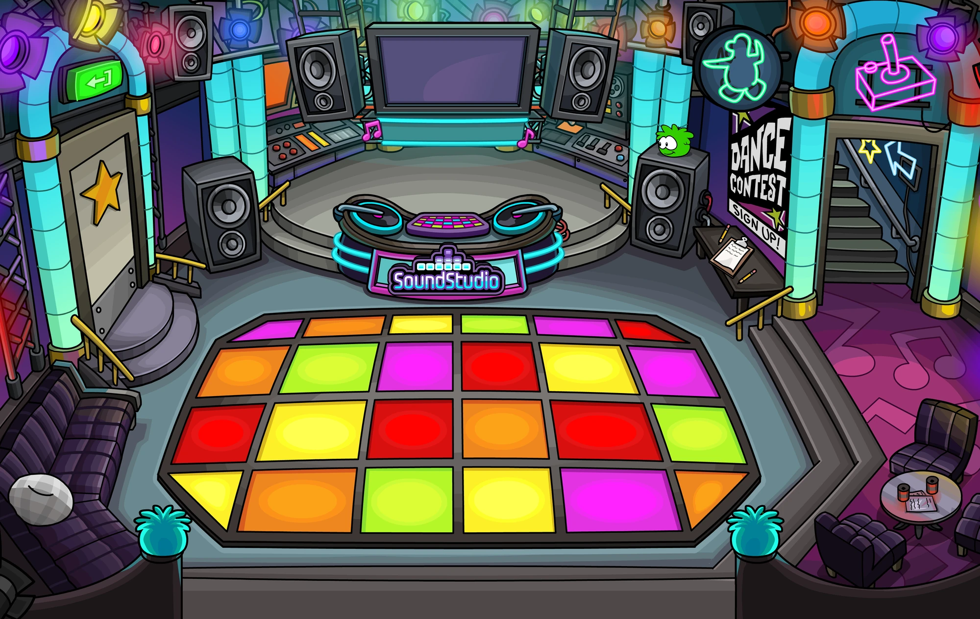 Night Club | Club Penguin Wiki | FANDOM powered by Wikia