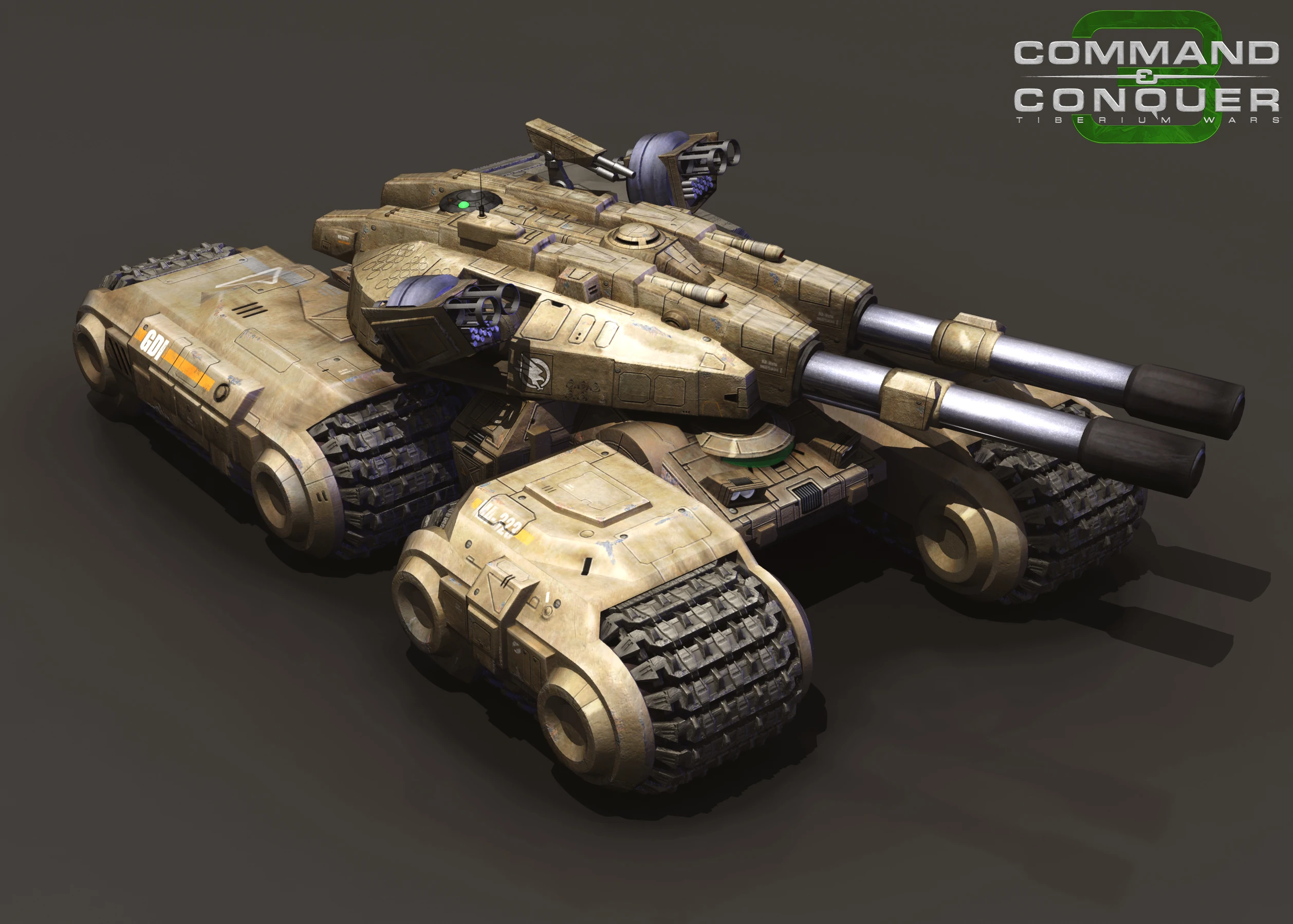 C&C Tiberium Wars Mammoth Tank — polycount