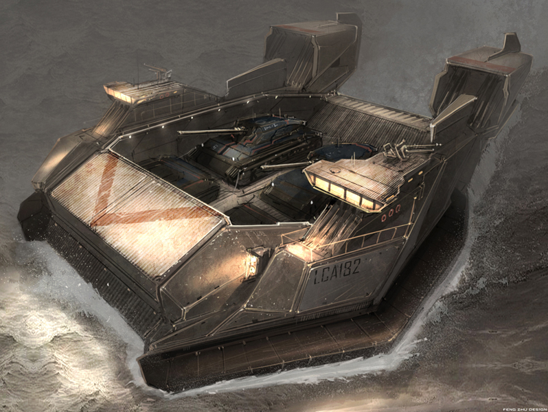 Image Cnctw Hovercraft Concept Art 4 Command And Conquer Wiki