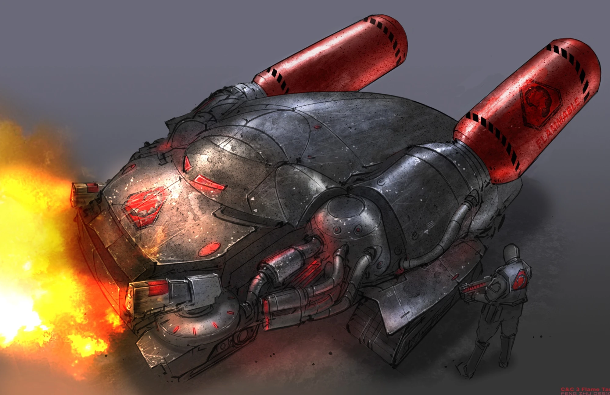 Flame tank (Tiberium Wars) | Command and Conquer Wiki | FANDOM powered ...