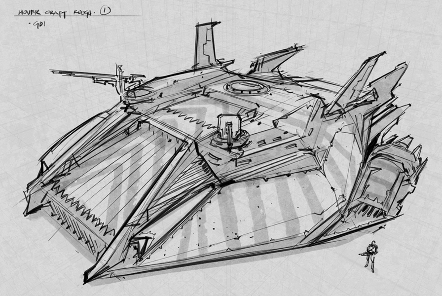 Image Cnctw Hovercraft Concept Art 1 Command And Conquer Wiki