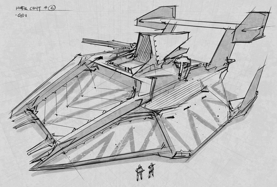 Image Cnctw Hovercraft Concept Art 2 Command And Conquer Wiki