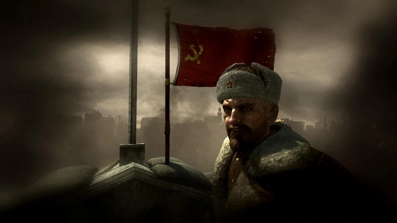 Imagen - Reznov and Russian Flag Downfall WaW.png | Call of Duty Wiki ...
