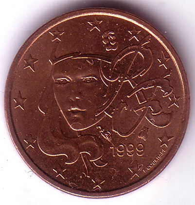 FRA EUR 1999 1 Cent | Coin Collecting Wiki | Fandom
