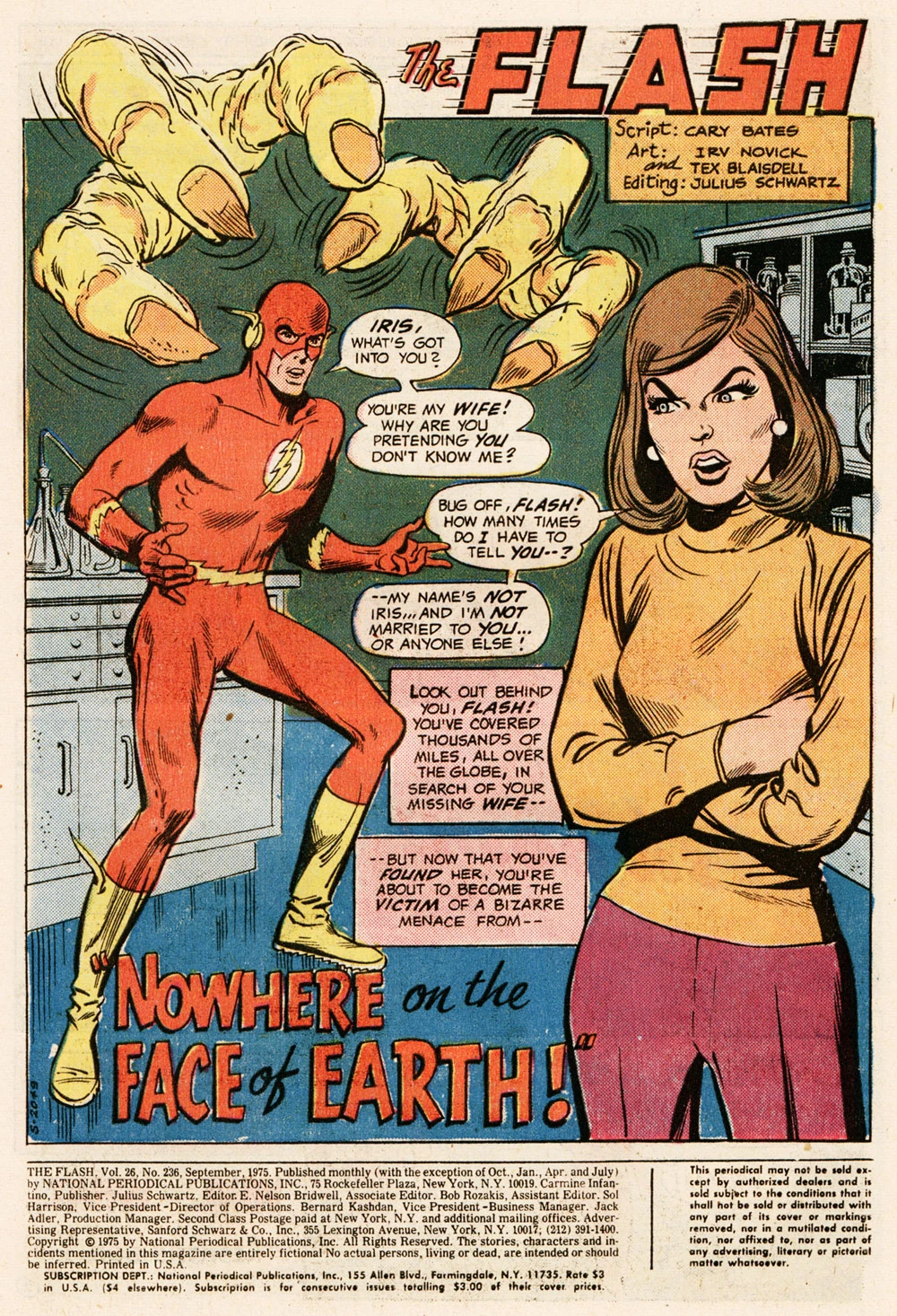 Image - Flash Vol 1 236 001.jpg | Comic Book Art Wiki | FANDOM powered ...