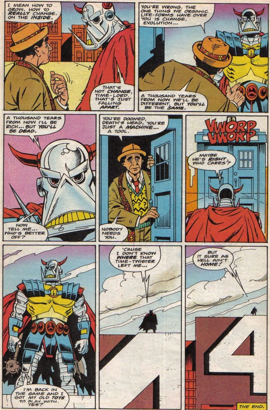 Image - Death's head and doctor who.jpg | Comic books in the media Wiki ...