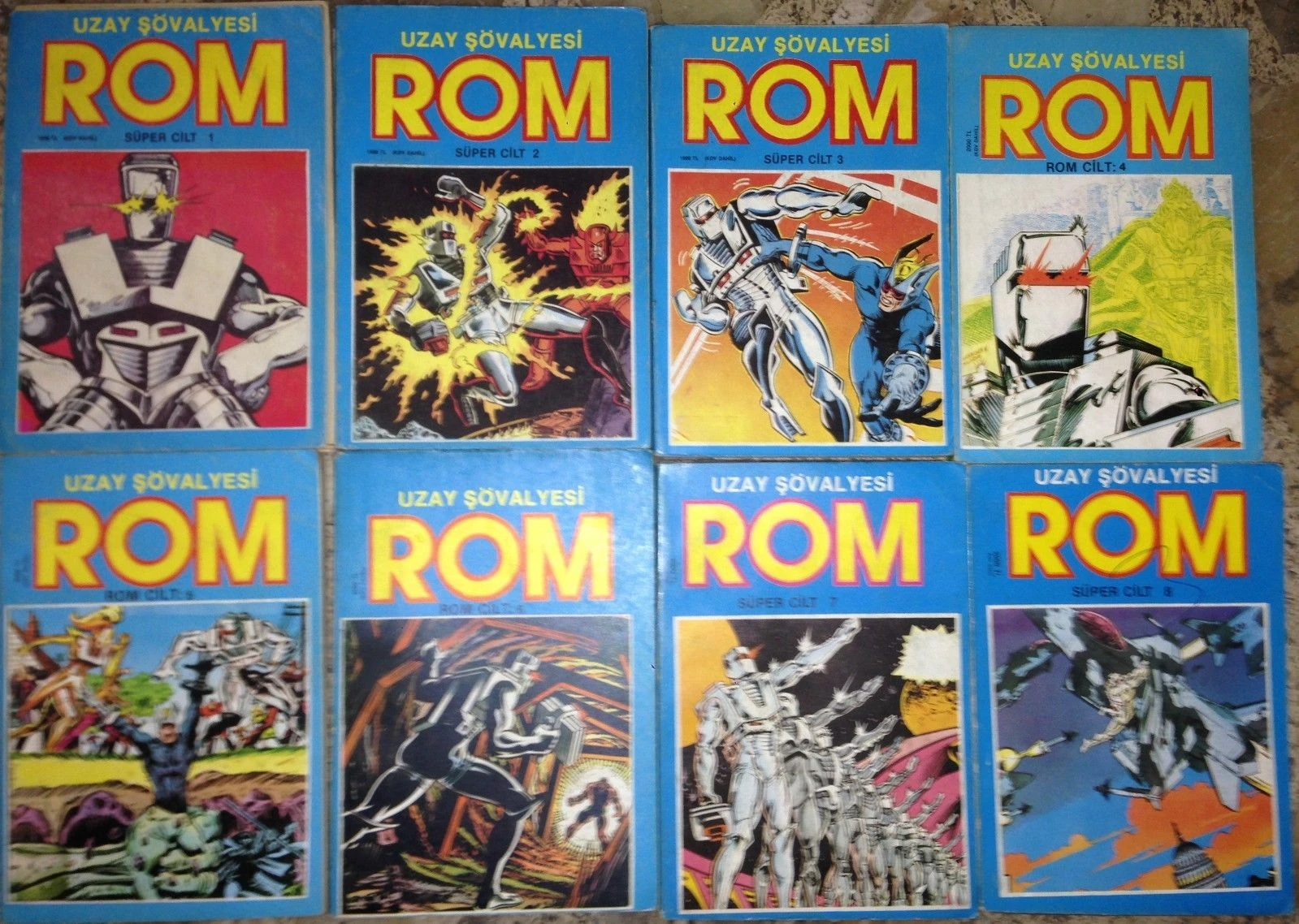 MARVEL COMICS: Rom the Space Knight action figures | Comic books in the ...