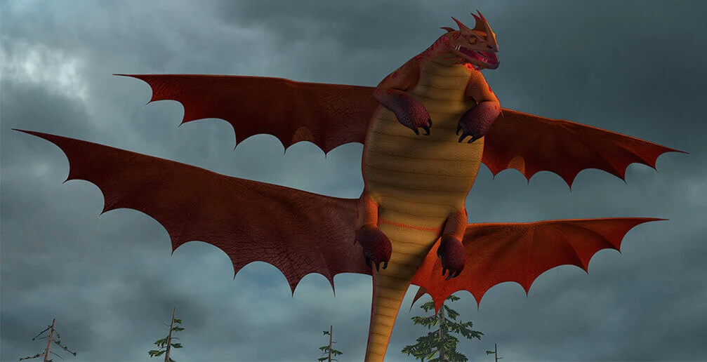 Cauda Flamejante | Wiki Como Treinar seu Dragão | Fandom