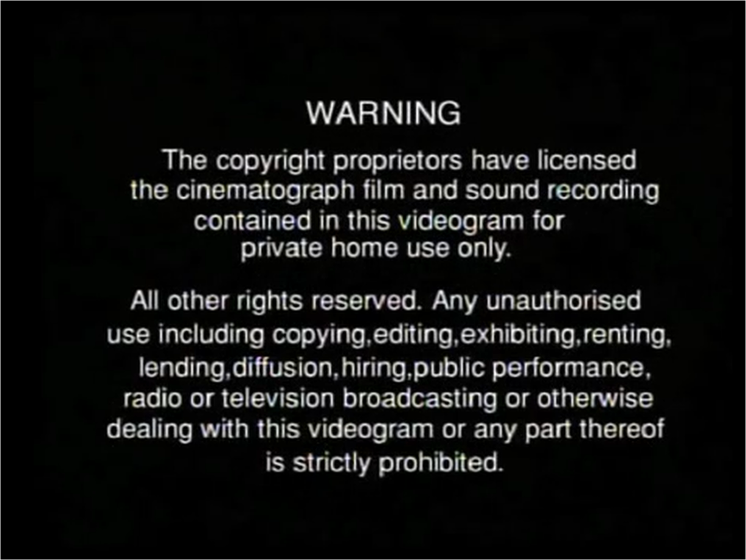 DreamWorks Home Entertainment Warning Screens | Company Bumpers Wiki ...