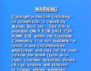 Warner Home Video Warning Screens | Company Bumpers Wiki | FANDOM ...