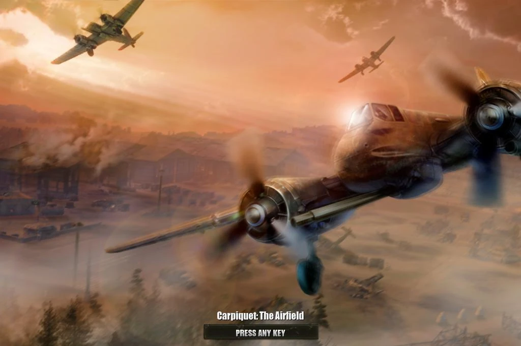 Carpiquet: The Airfield | Company of Heroes Wiki | Fandom