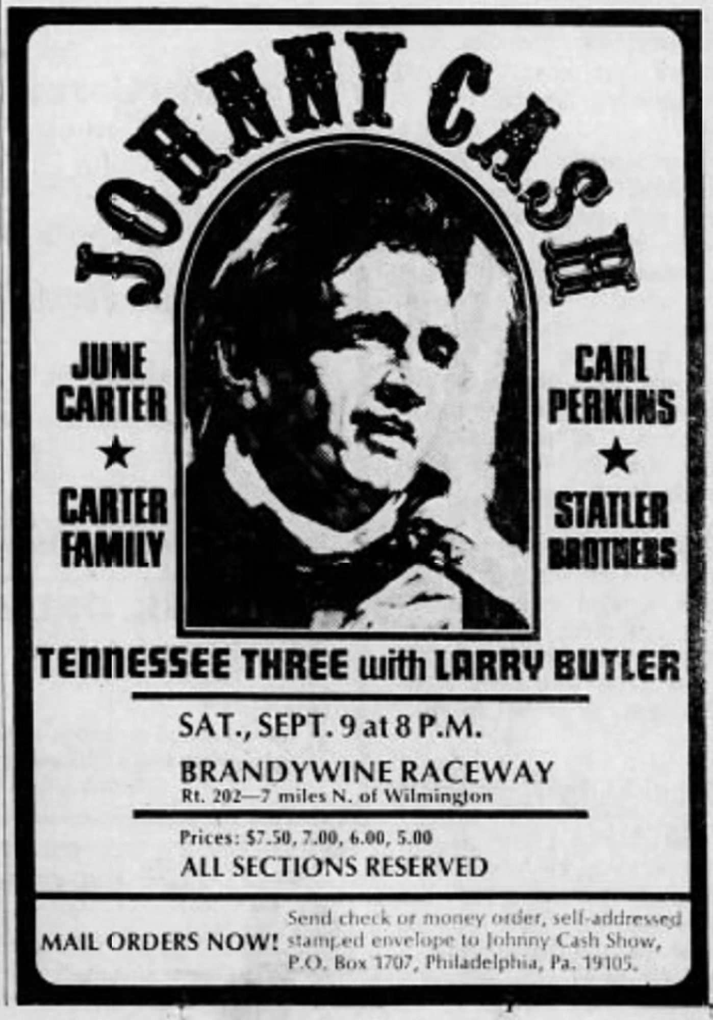 September 9, 1972 Brandywine Raceway, Wilmington, DE | Concerts Wiki ...