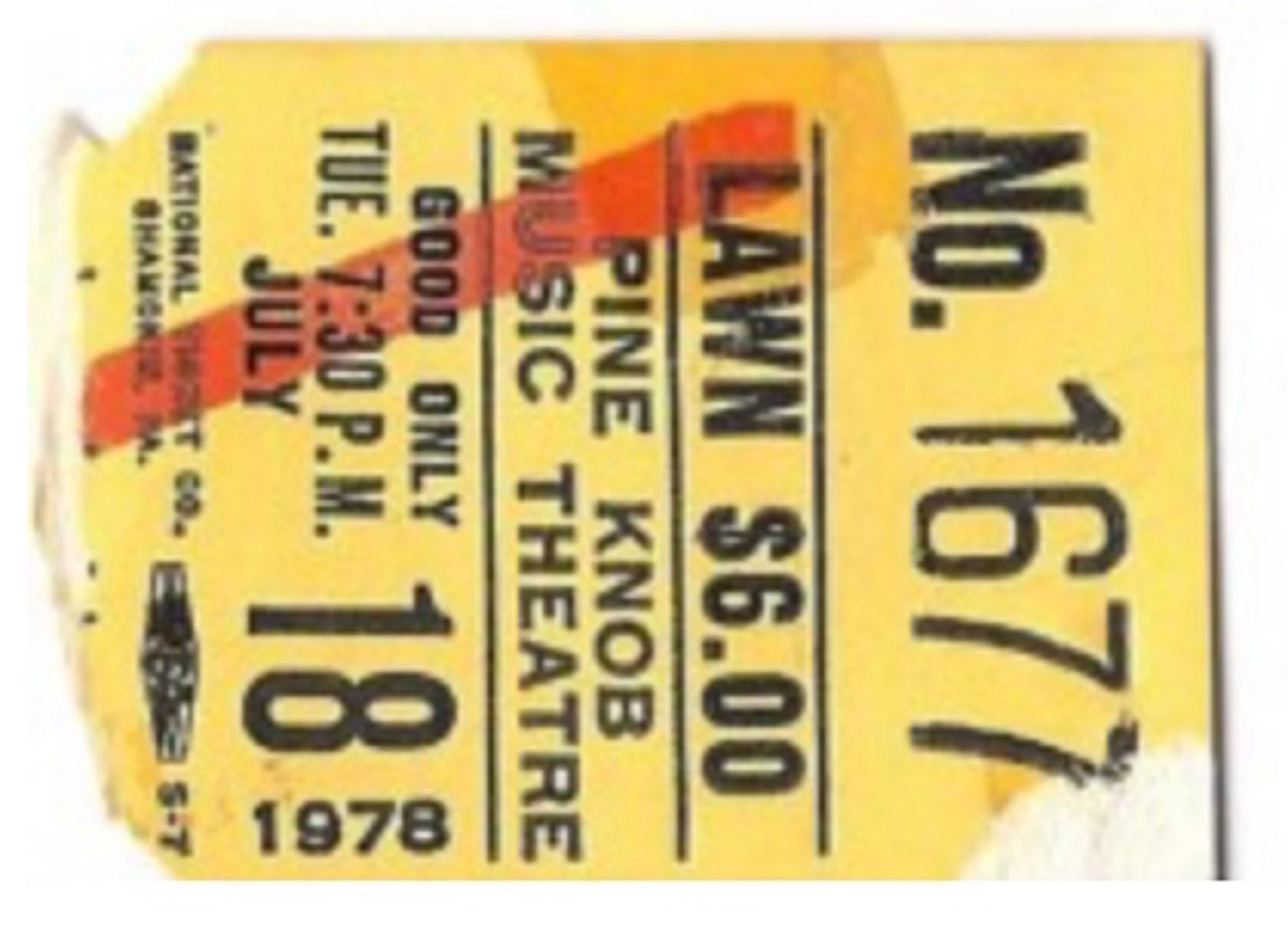 July 18, 1978 Pine Knob Music Theatre, Clarkston, MI | Concerts Wiki ...