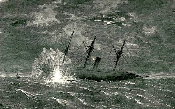 Sinking of the USS Housatonic | Confederate Conquest Central Wiki ...