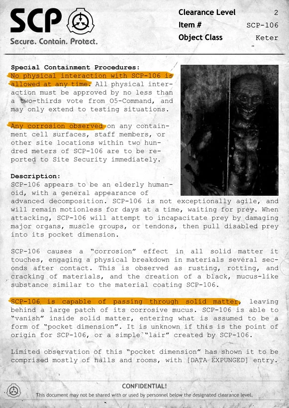 Image - Doc106.jpg | SCP - Containment Breach Wiki | FANDOM powered by ...