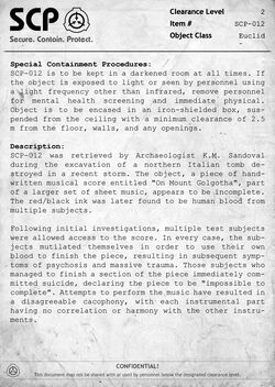 Documents | SCP - Containment Breach Wiki | FANDOM powered by Wikia
