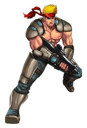 Super Smash Bros Retro: Bill Rizer by SpeakoniaAndy on DeviantArt