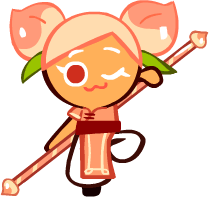 Peach Cookie | Cookie Run Minecraft Skin