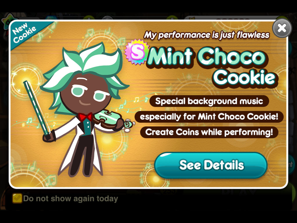 Image Mint Choco Cookie Notification Cookie Run Wiki Fandom Powered By Wikia