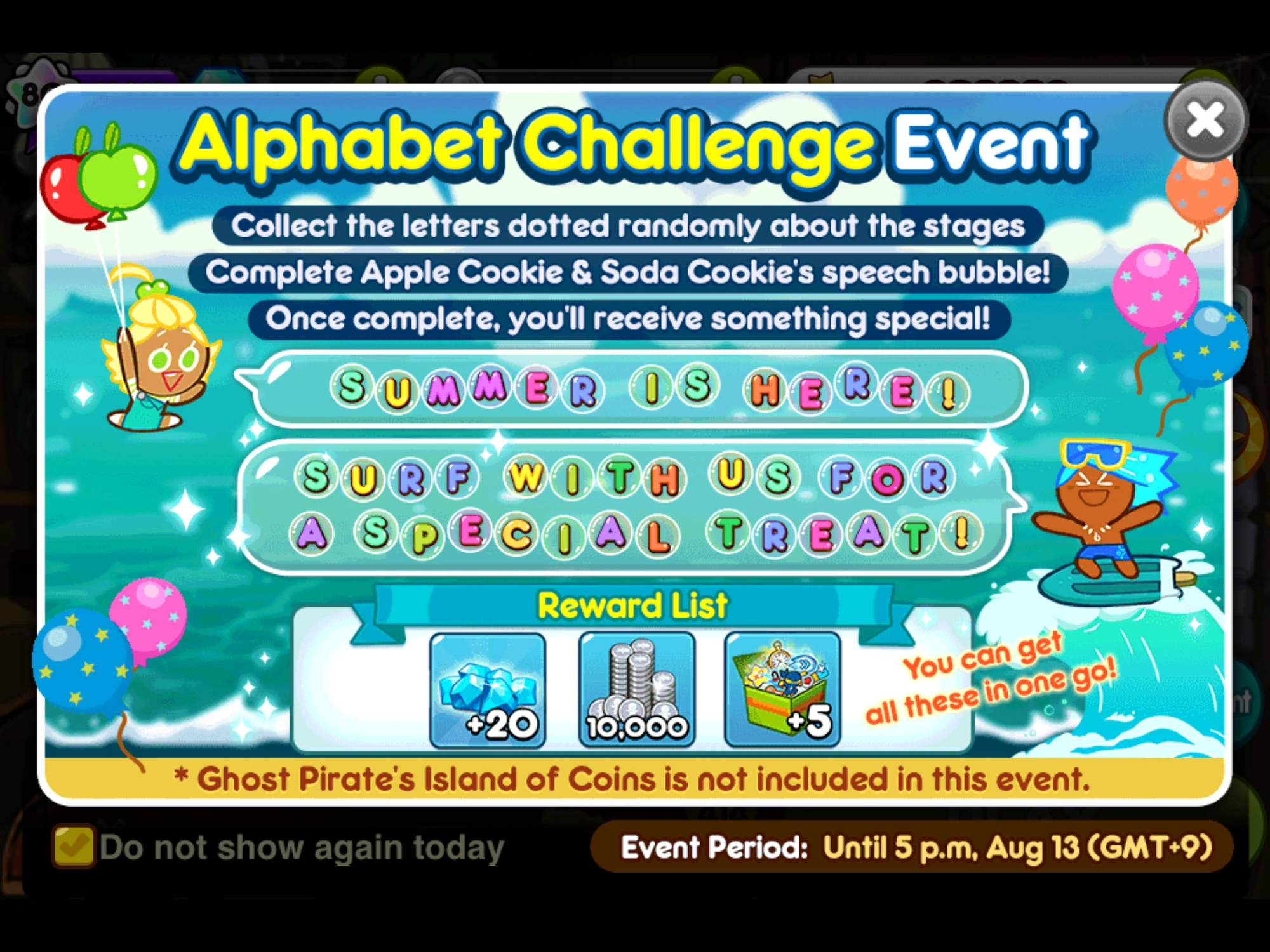 Alphabet Challenge Event | Cookie Run Wiki | Fandom
