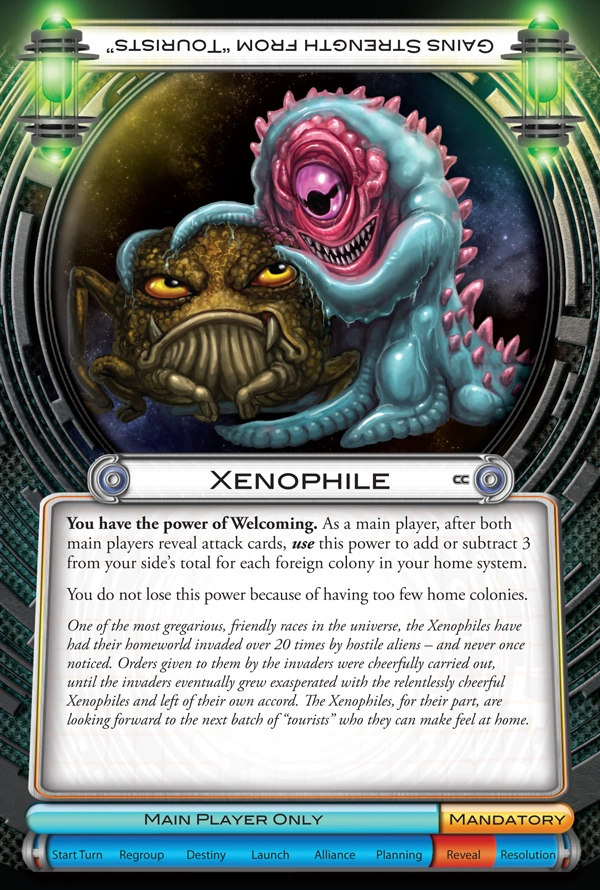 Xenophile | Cosmic Encounter Wiki | Fandom