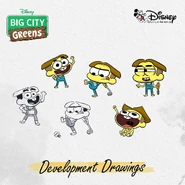 Cricket Green/Designs | Big City Greens Wiki | Fandom