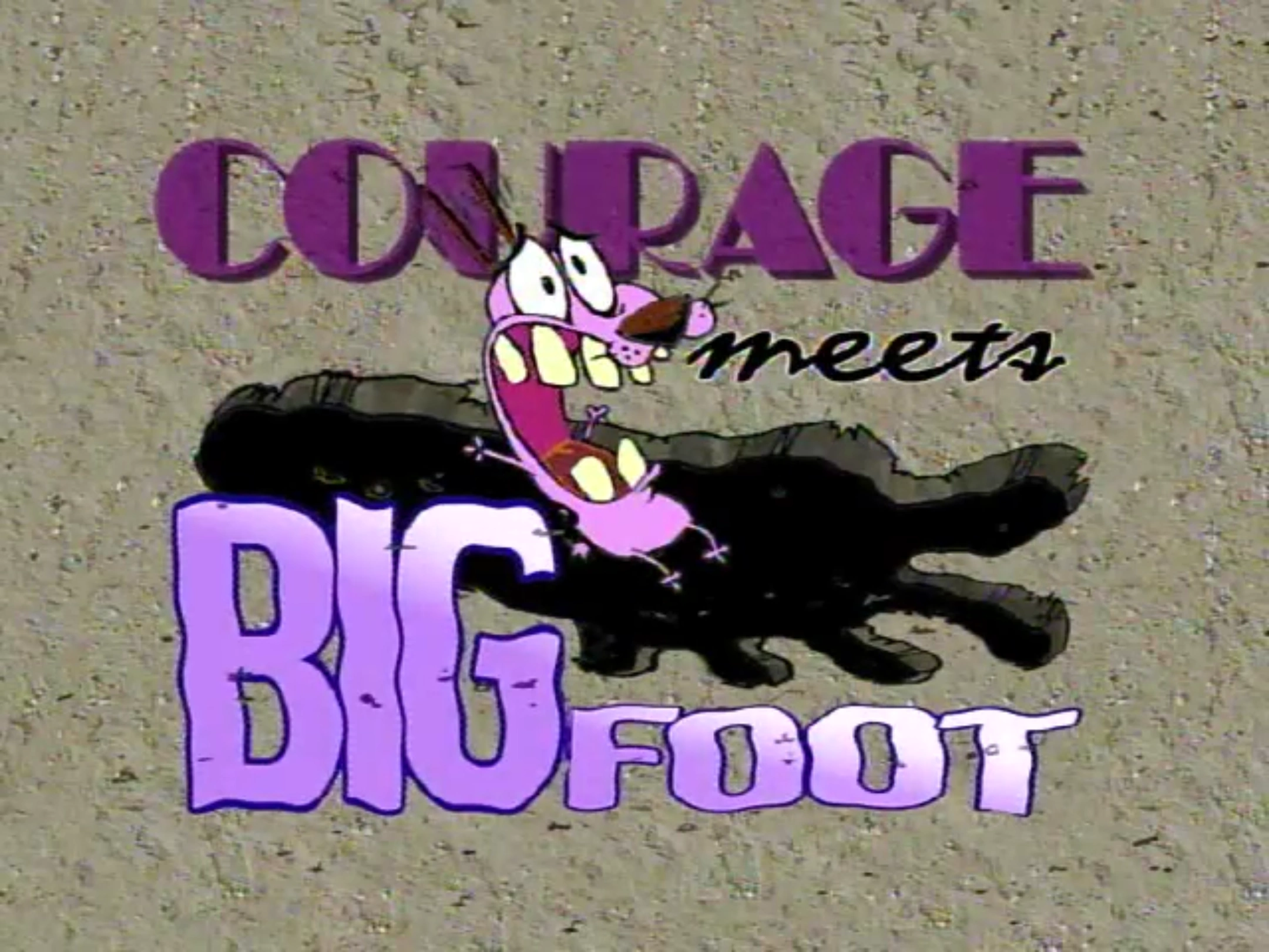 Courage Meets Bigfoot | Courage the Cowardly Dog | FANDOM powered by Wikia