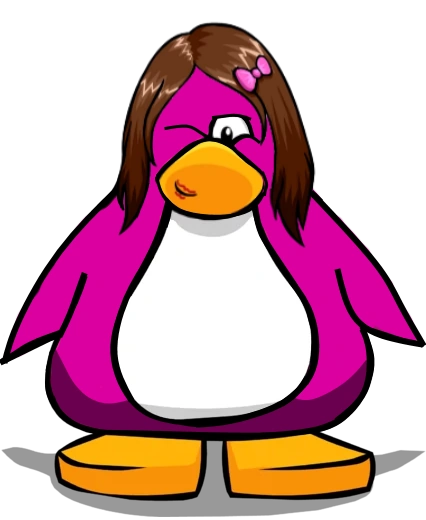 Girl Penguin with Bow | Club Penguin Shutdown Wiki | Fandom