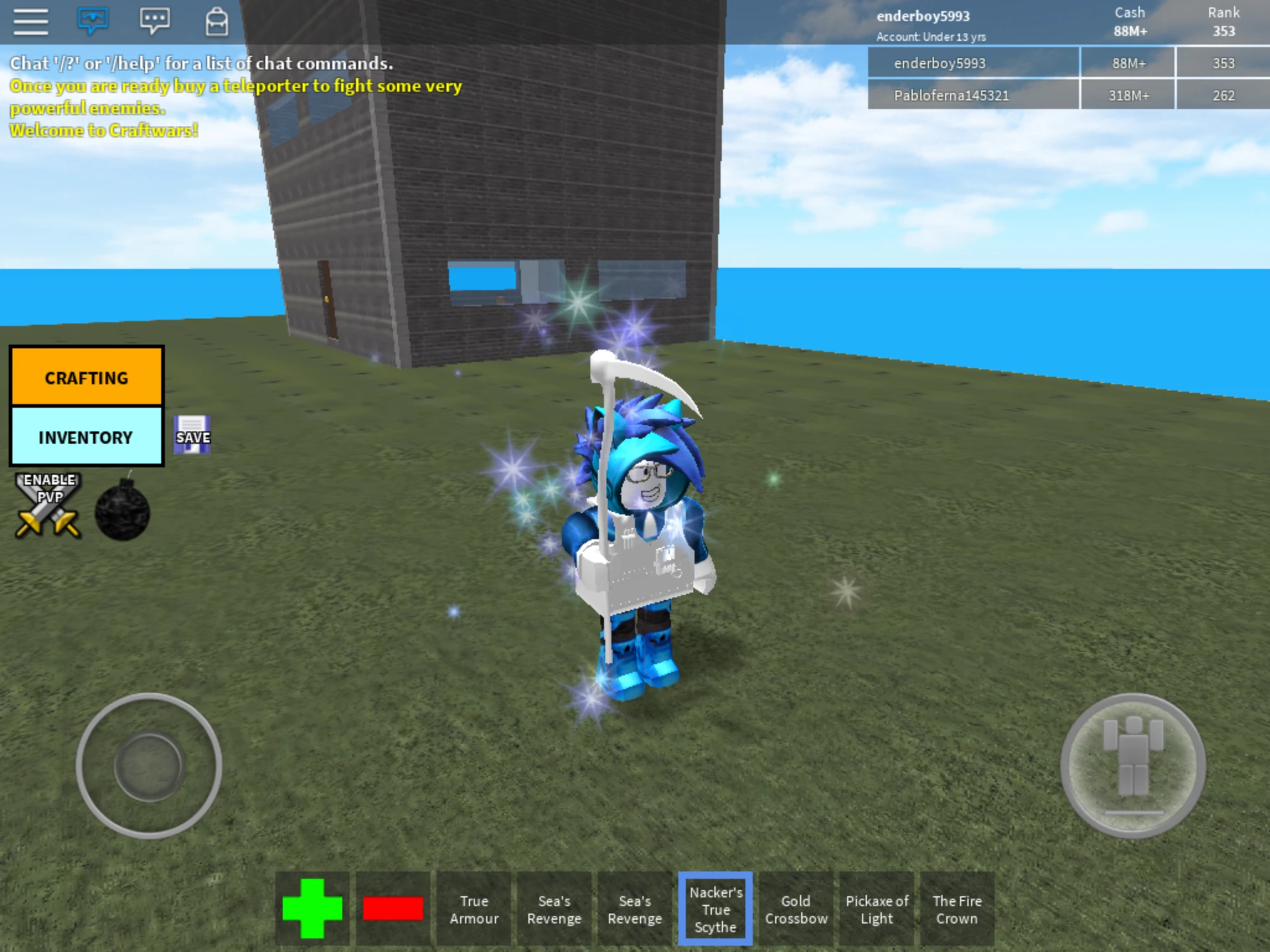 Nacker's True Scythe | Craftwars Wikia | FANDOM powered by Wikia