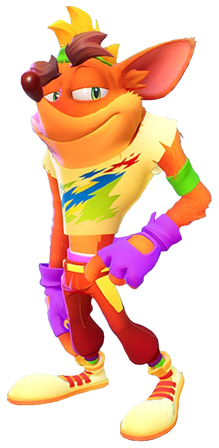 Crash Bandicoot Digital Skin (It's About Time) Minecraft Skin