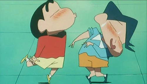Image - Shinchan y Kazama.jpg | Crayon Shin-chan Wiki | FANDOM powered ...