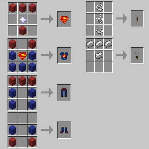 Superman suit | Crazy Craft Wiki | FANDOM powered by Wikia