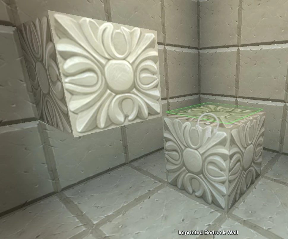 Imprinted Bedrock Wall | Creativerse Wiki | Fandom