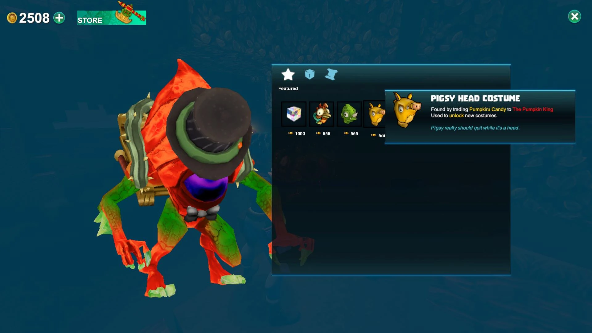 Pigsy Head Costume | Creativerse Wiki | Fandom