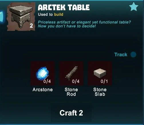 Arctek Table | Creativerse Wiki | Fandom