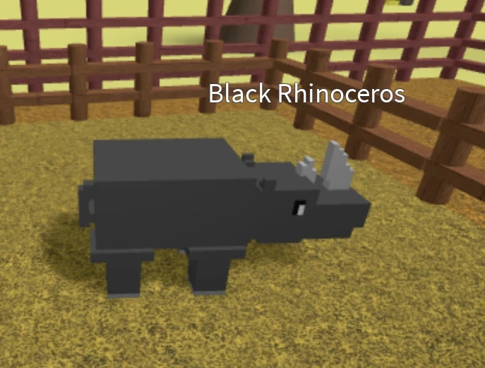 Black Rhinoceros | Creatures Tycoon Wiki | Fandom