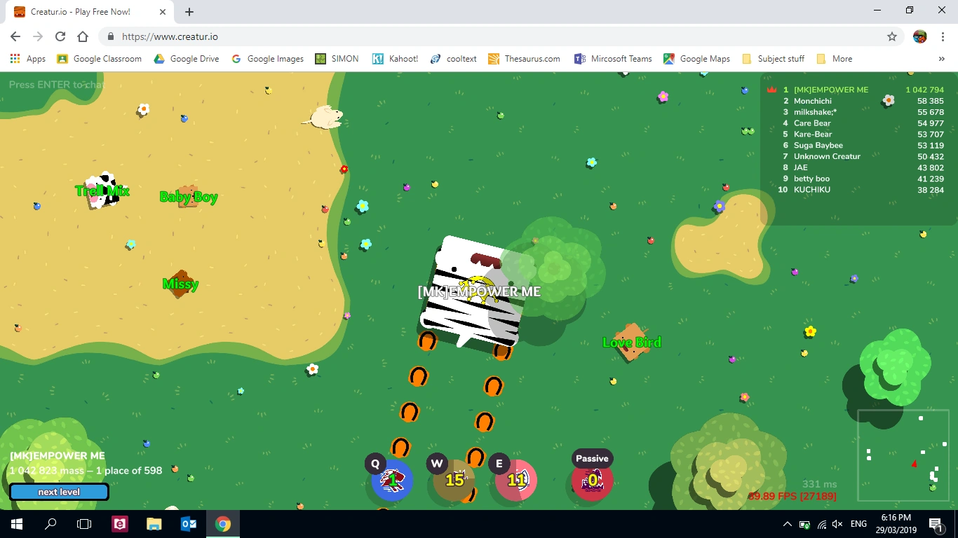 Sprint | Creatur.io Wiki | Fandom