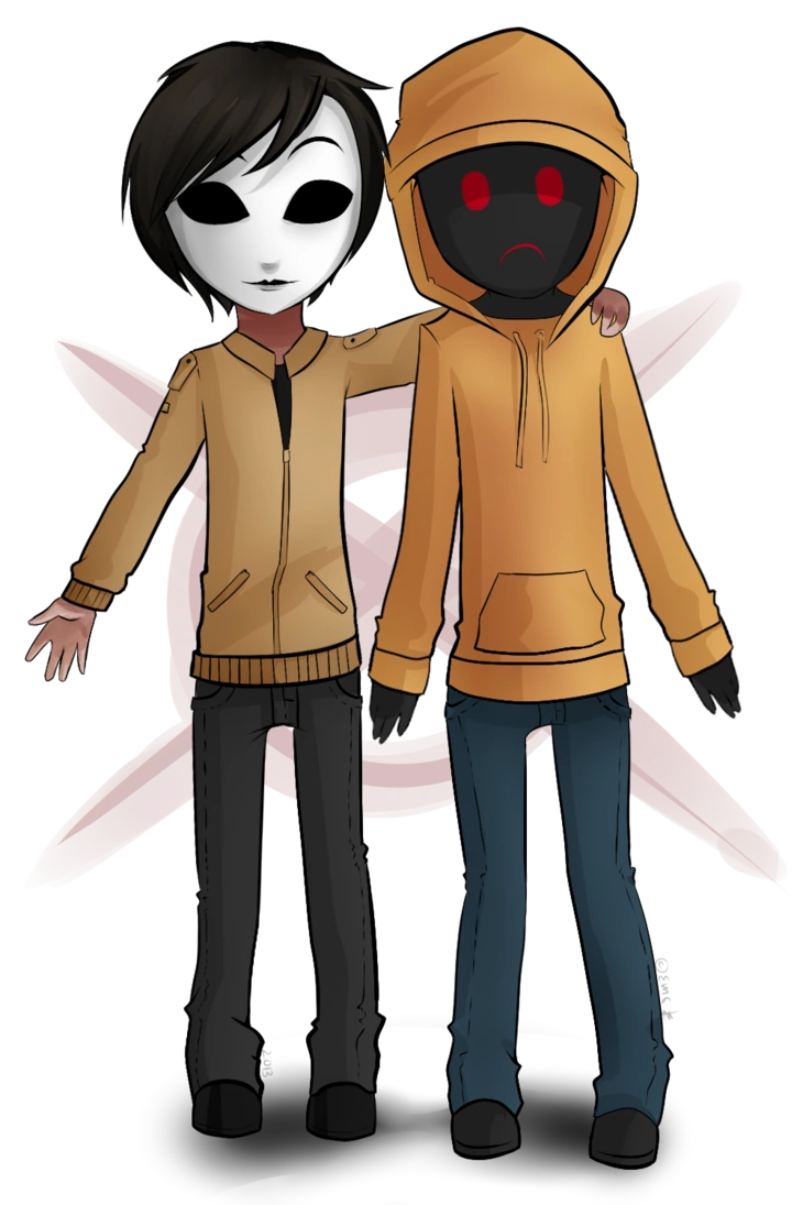 Hoody and Masky | Creepypasta Rap Battles Wiki | Fandom